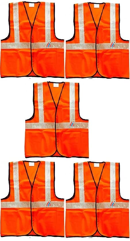 K T I® High Visibility Reflector Safety Jacket 1 Inch Reflective Tape ...