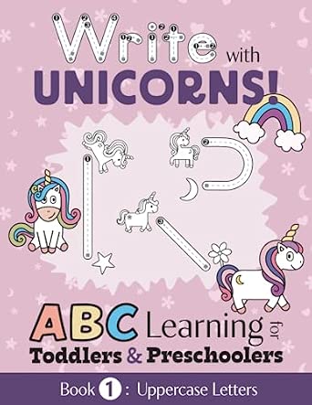 Amazon.com: Write with Unicorns! ABC Learning for Toddlers ...