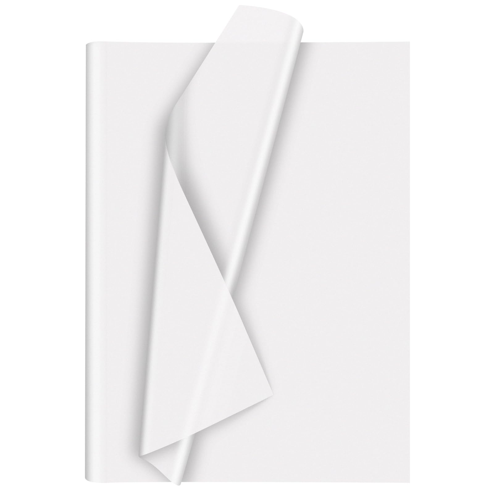 Amazon.com: CHRORINE 60 Sheets White Tissue Paper Art Gift Wrapping ...