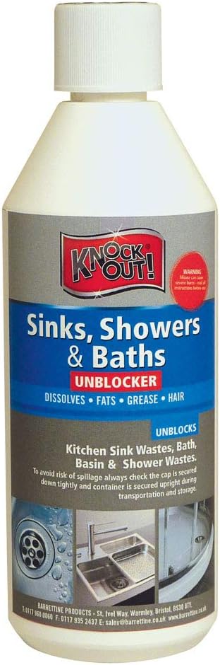 Knockout Knockout Toilet & Drain Cleaner 1L (300456) : Amazon.co.uk ...