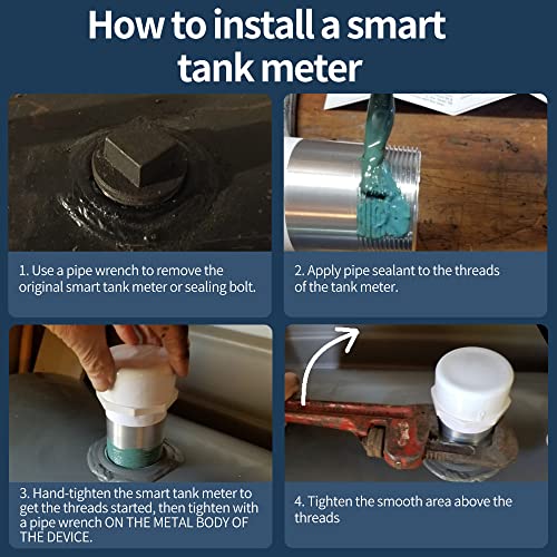 Snapklik.com : Home Heating Oil Tank Gauge For 275 330 550 Gallon Wifi ...