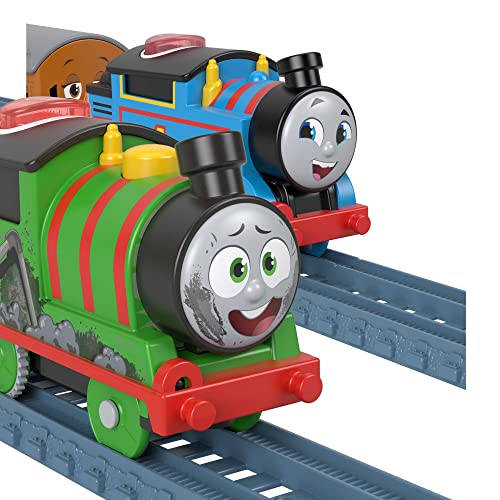 Thomas & Friends Motorized Talking Percy Engine – BigaMart