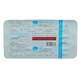 Thiaplex-100 - Strip of 10 Tablets : Amazon.in: Health & Personal Care