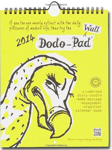 Dodo Wall Pad 2014 - Calendar Year Wall Hanging Diary Organiser: A ...