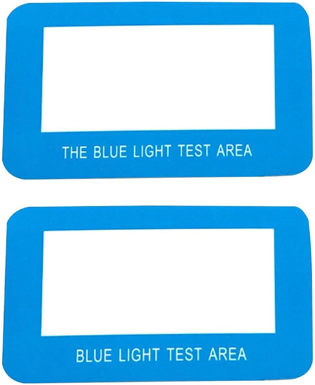 Amazon.com: Muloo Upgraded Blue Light Test Card 100 Pcs/Set Polarized ...