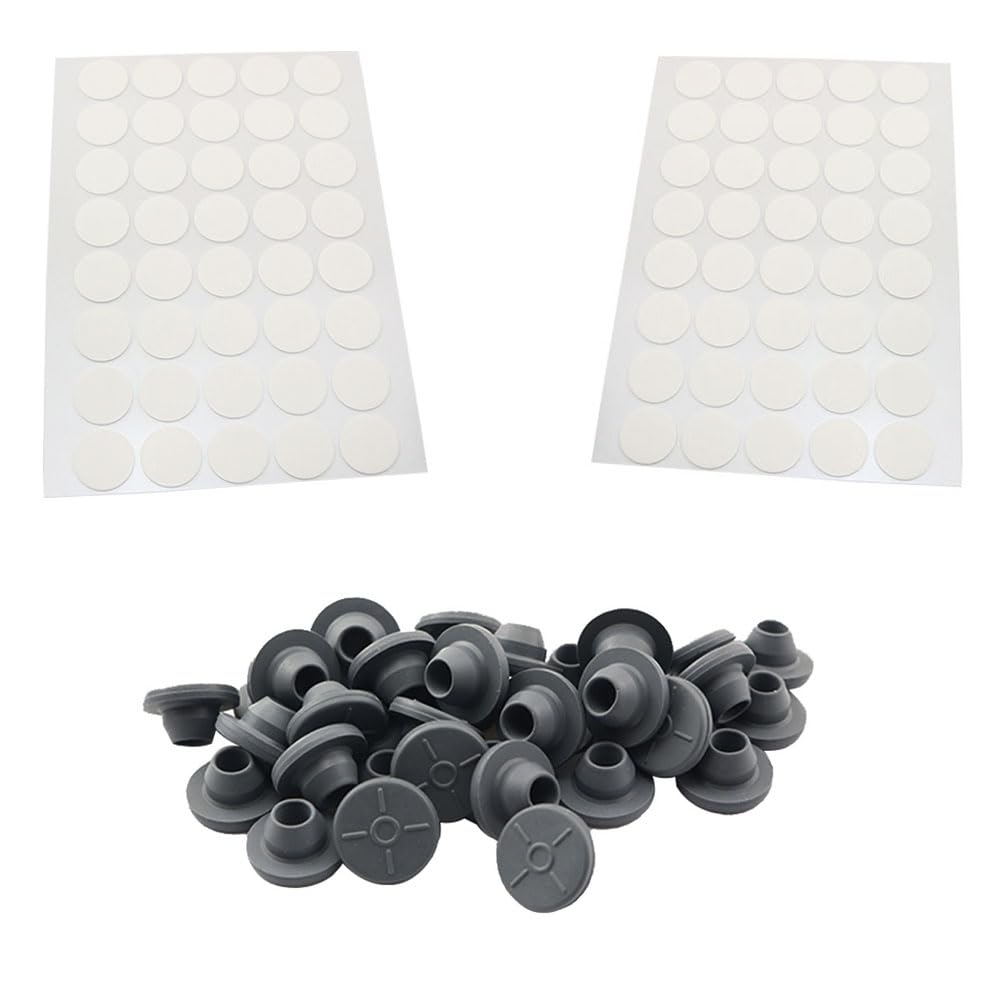 BLLNDX 180PCS 13mm Rubber Stopper Caps x100 for Mushroom Cultivation ...
