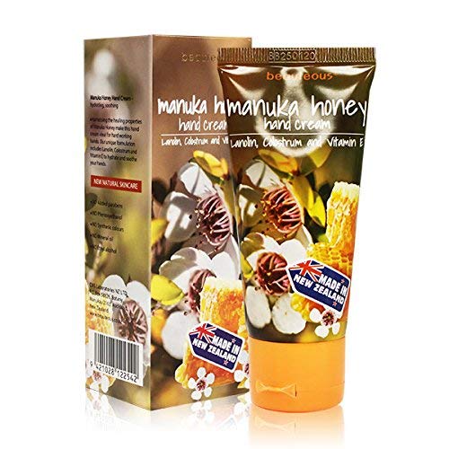 Amazon.com : beauteous Manuka Honey Hand Cream with Lanolin and Vitamin ...