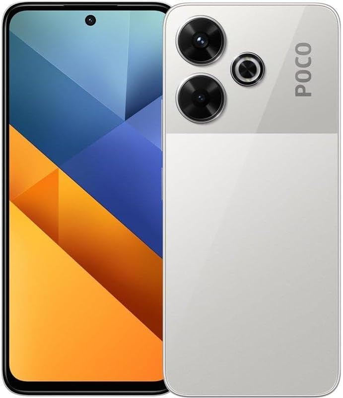 Amazon.com: Poco M6 4G LTE GSM (128GB + 6GB) 108MP Triple Camera 6.79 ...