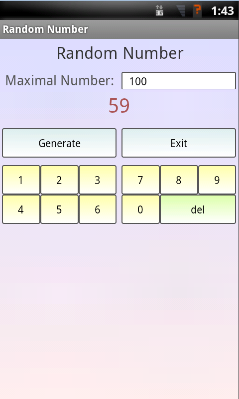 Random Number - App on Amazon Appstore