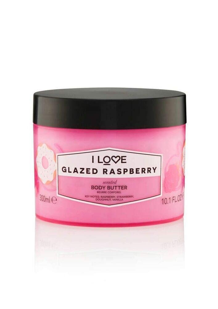 I Love Glazed Raspberry Scented Body Butter, Packed With Shea Butter ...