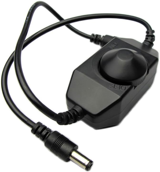 Inline LED Dimmer Mini LED Strip Brightness Adjust Switch Single Color ...