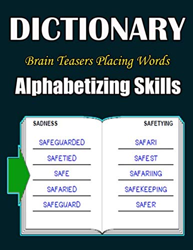Alphabetizing Skills: Brain Teasers Placing Words in a Dictionary ...