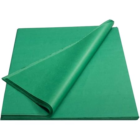 Amazon.com: Crown 480 Sheets Bulk Pack Emerald Green Tissue Paper Gift ...