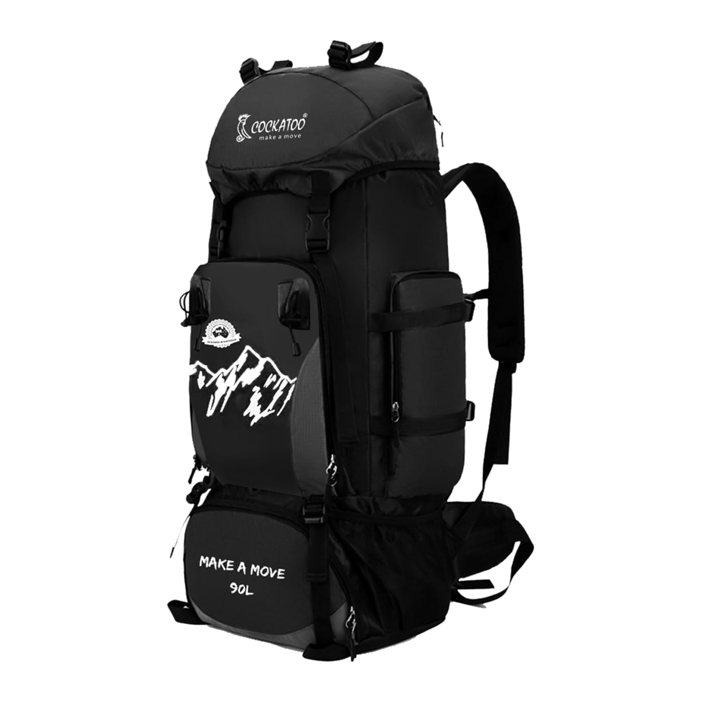 Cockatoo TrekPro Tracking Bag for Men,Waterproof Rucksack Bags for Men ...