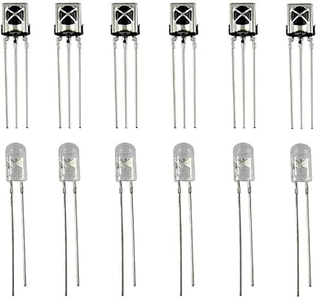 Amazon.com: AIRSUNNY three Legs 5 pairs Infrared Diode LED IR Emission ...