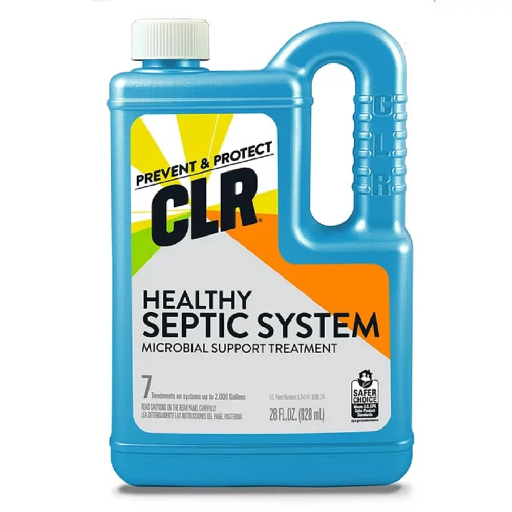 Amazon.com: CLR Healthy Septic System, Microbial Support Treatment, 28 ...