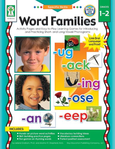 Amazon.com: Word Families, Grades 1 - 2 (Specific Skills ...