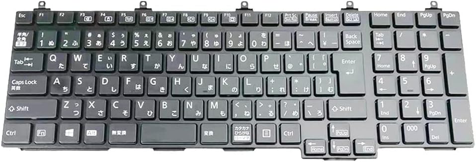 Amazon | ノートパソコンキーボード互換 Fujitsu LifeBook A574/H A574/HW A574/HX A574/K ...