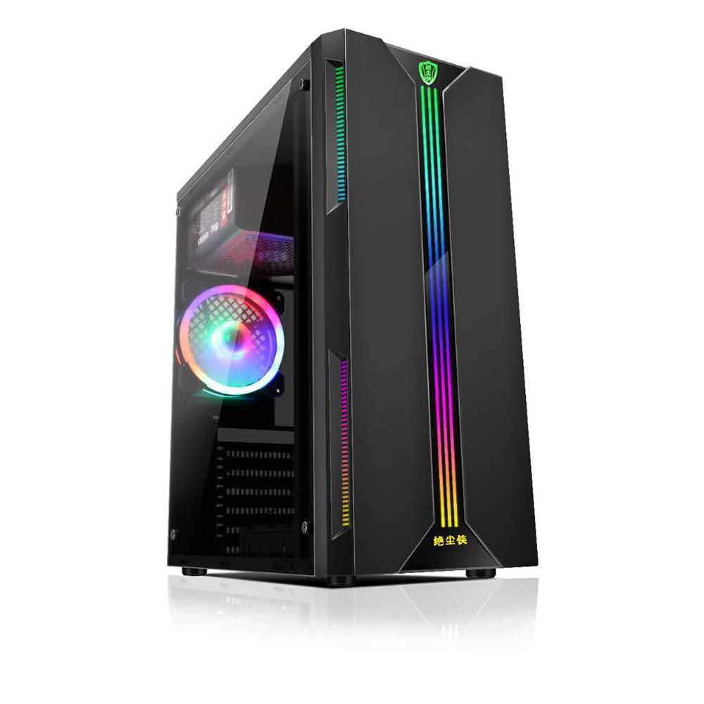 Buy Aboodah Computer Case,Desktop Computer Case ATX Full-view Side ...