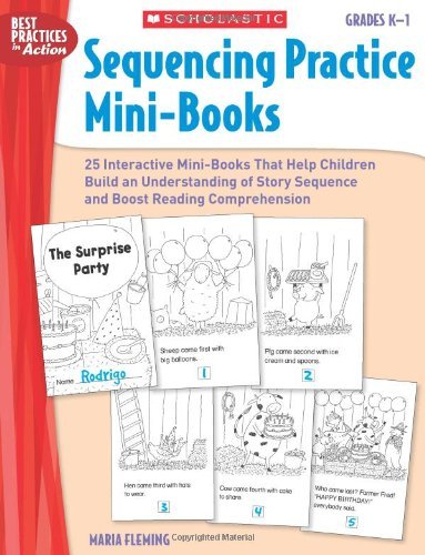 Sequencing Practice Mini-Books: Grades K-1: 25 Interactive Mini-Books ...