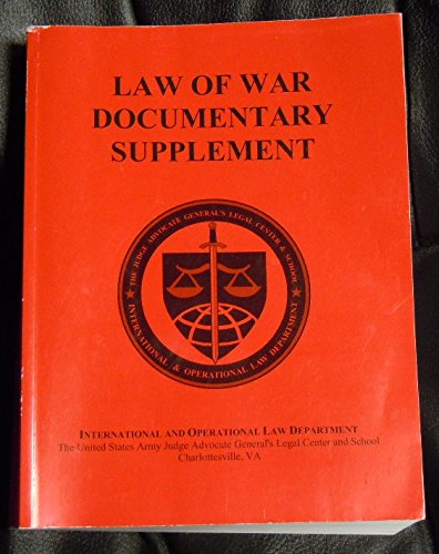 Law of War Documentary Supplement | Amazon.com.br