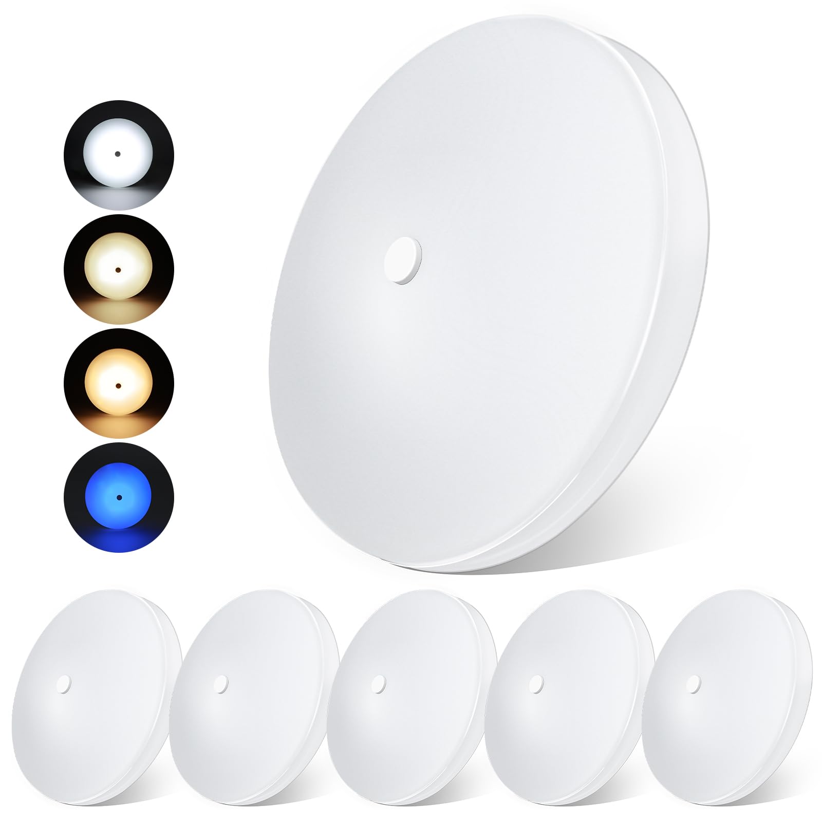Snapklik.com : Acegoo RV 3CCT 4.5 LED Ceiling Dome Light, 3000K/4500K ...