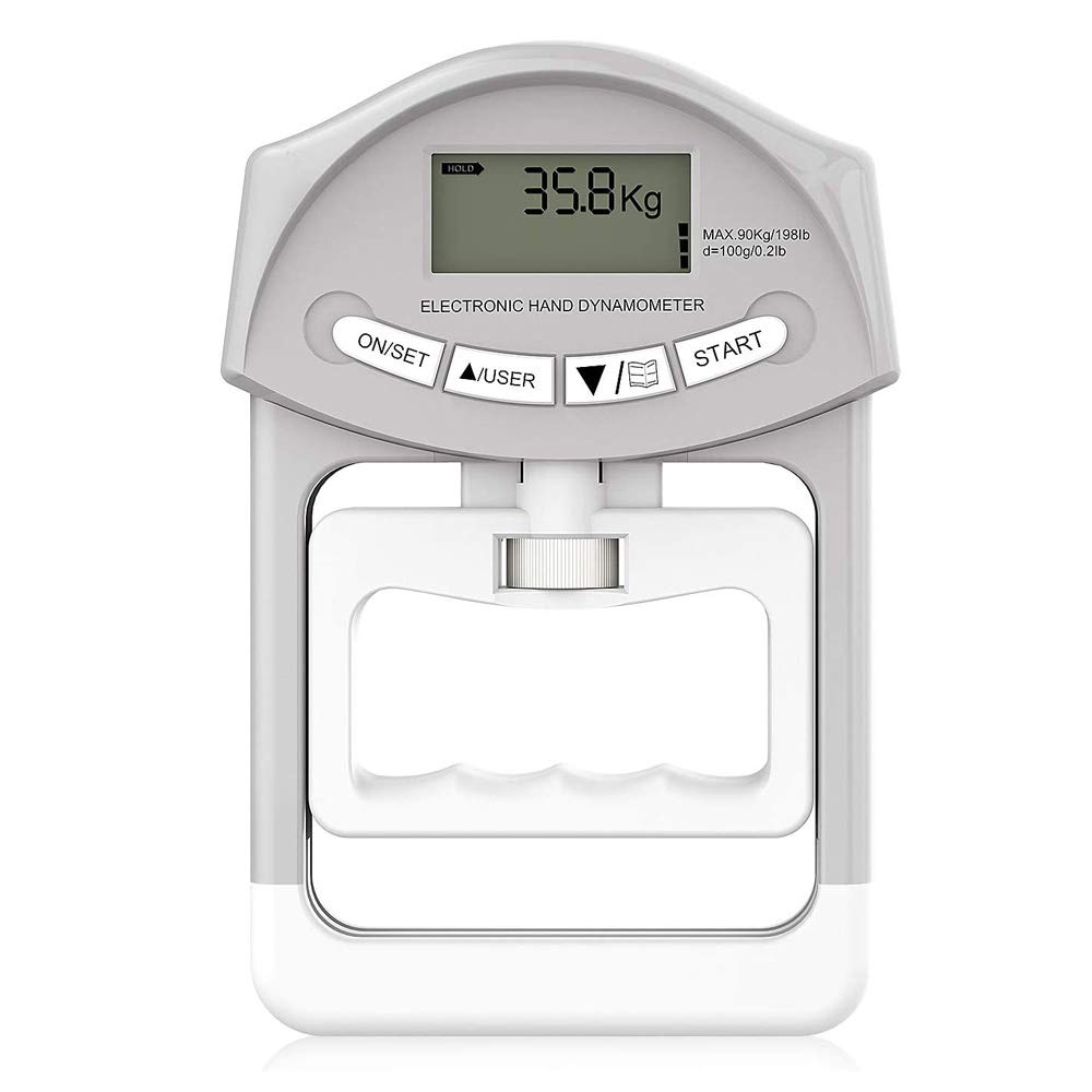 Buy Electronic Hand Dynamometer, Digital Lcd Grip Strength Measurement ...