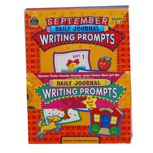 Daily Journal Writing Prompts Set (9 Books - September to May, Grades K ...