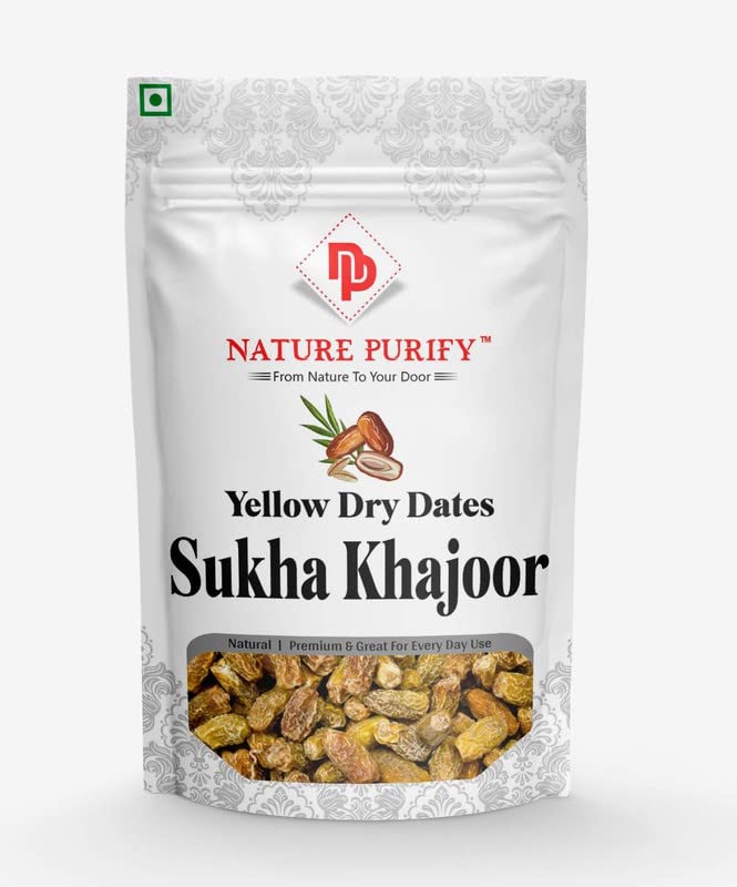 Nature Purify yellow Fresh & Soft Dates | Khajoor or Khajur Dry Fruit ...