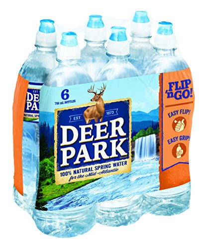 Amazon.com: Deer Park Natural Spring Water, 23.7 Ounce (Pack of 6 ...