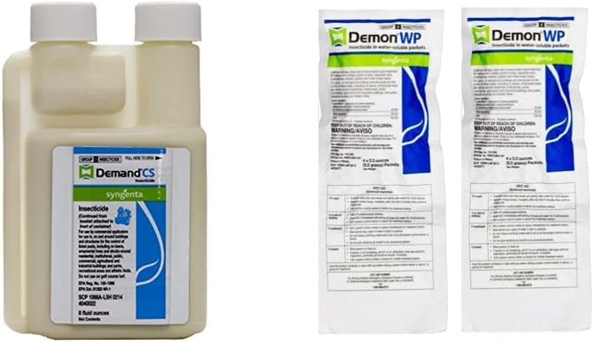 Amazon.com: Syngenta 73654 Demand CS Insecticida, 8oz, Beige and ...