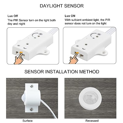 Qezodsx Motion Sensor LED Stair Pixel Lights Controller RGB LED ...