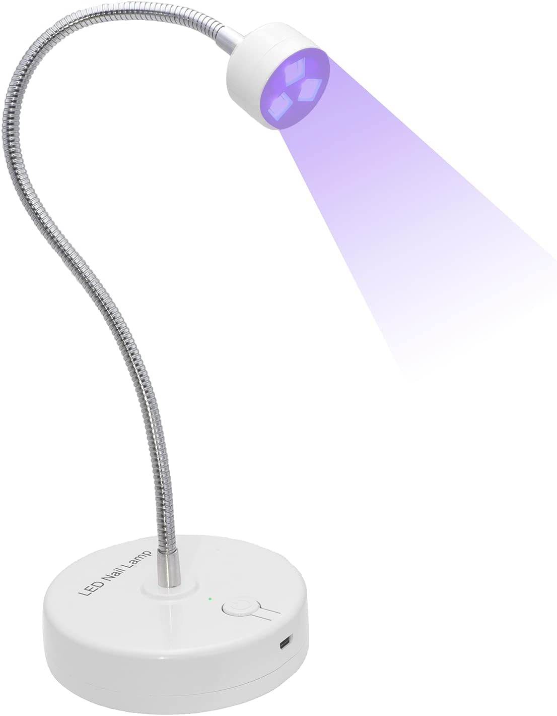 Amazon.com : ITOWNKN Flash Cure Gel Nail Lamp, UV LED Mini Nail Light ...