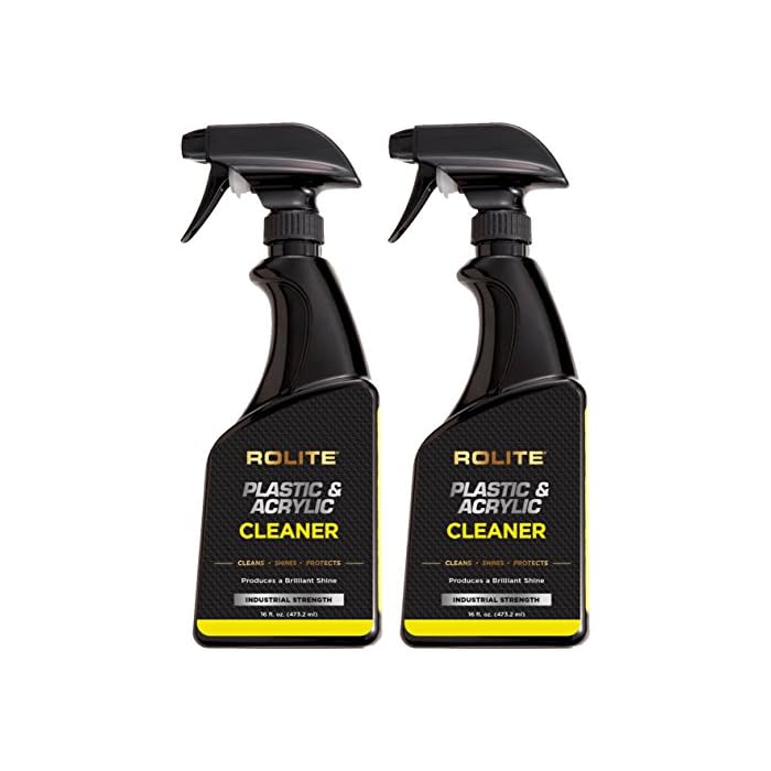 Buy Rolite Plastic and Acrylic Cleaner Spray - High Shine Protectant ...