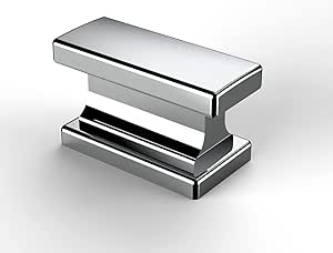 Asidrama 10 Pack Polished Chrome Kitchen Cabinet Knobs for Dresser Drawers - Zinc Hardware ...