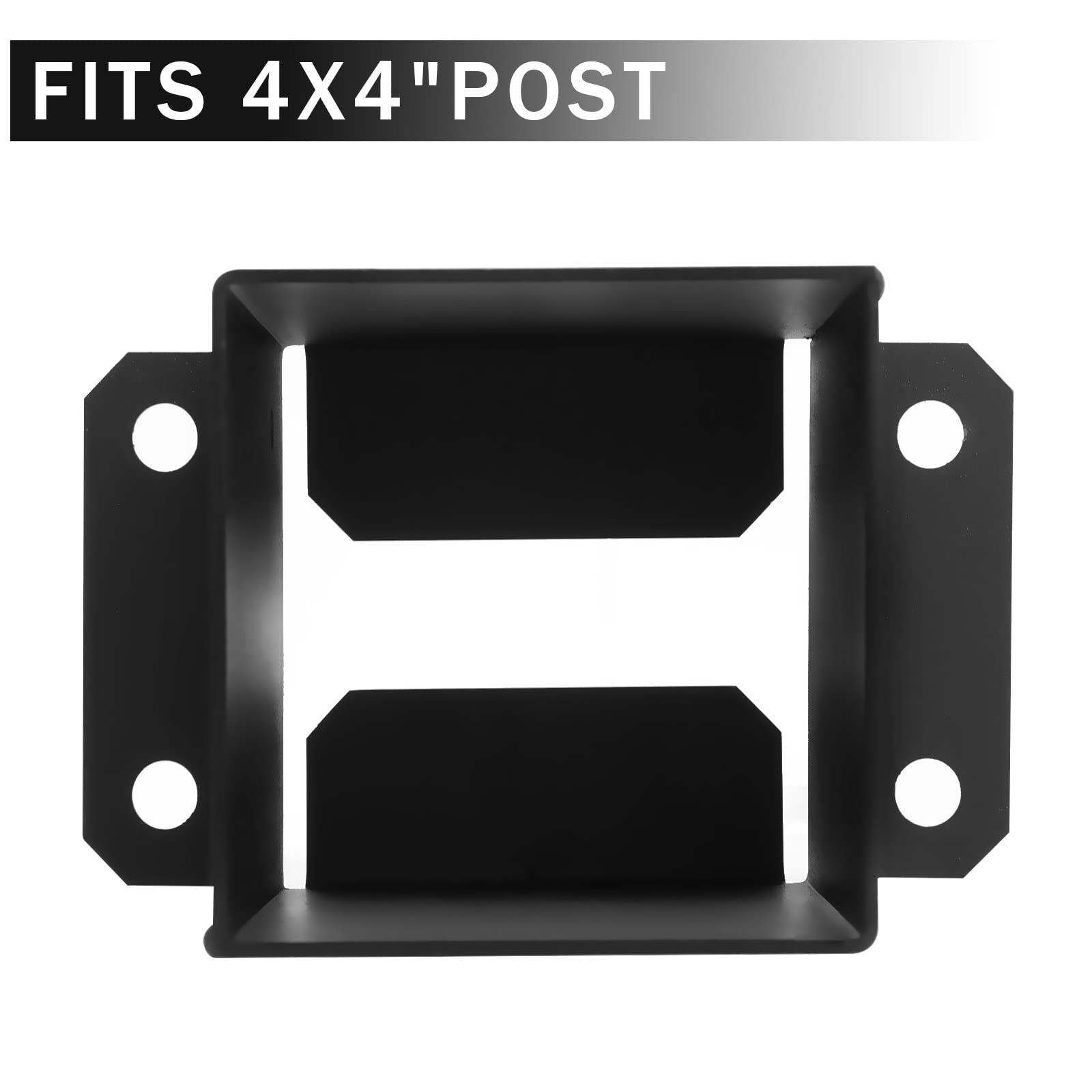 Colinktool Post Base, 4Ã—4 Post Base 10 Pcs, Inner Size 3.5 x 3.5 inch ...