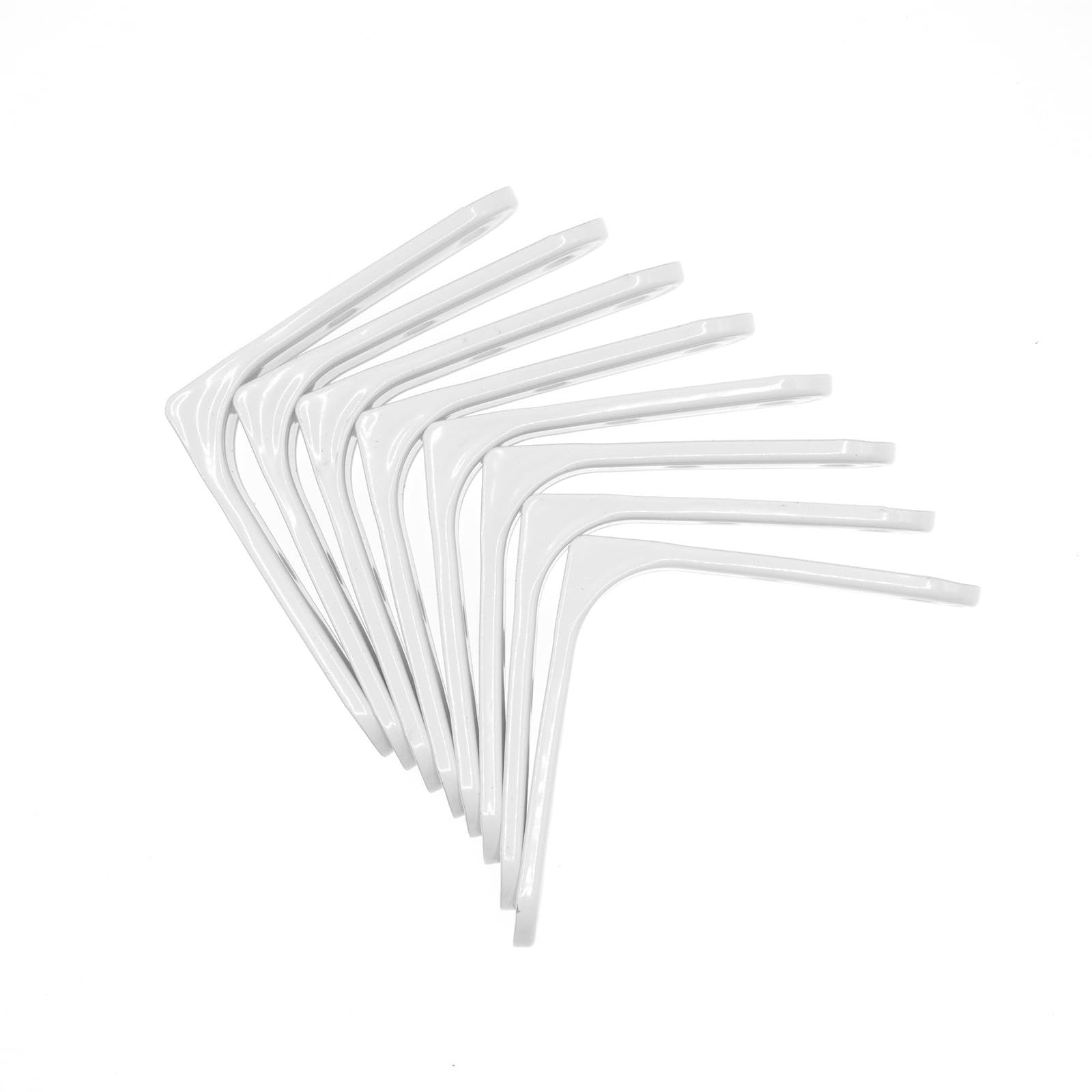 Snapklik.com : Joyangy 8pcs 3 Inch Heavy Duty L Brackets - 90 Degree ...