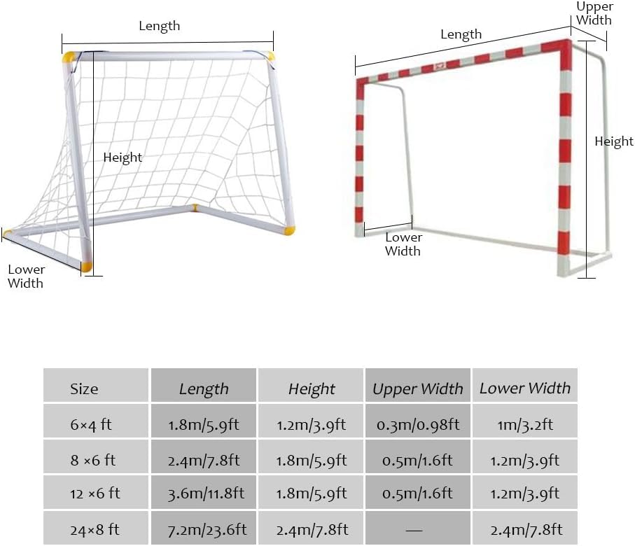Football Net Front View