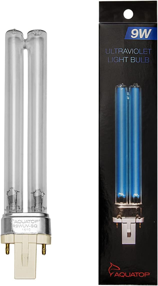 Amazon.com: Aquatop Replacement 9W UV Bulb – Fits FZ9, SP9UV, CF400UV ...