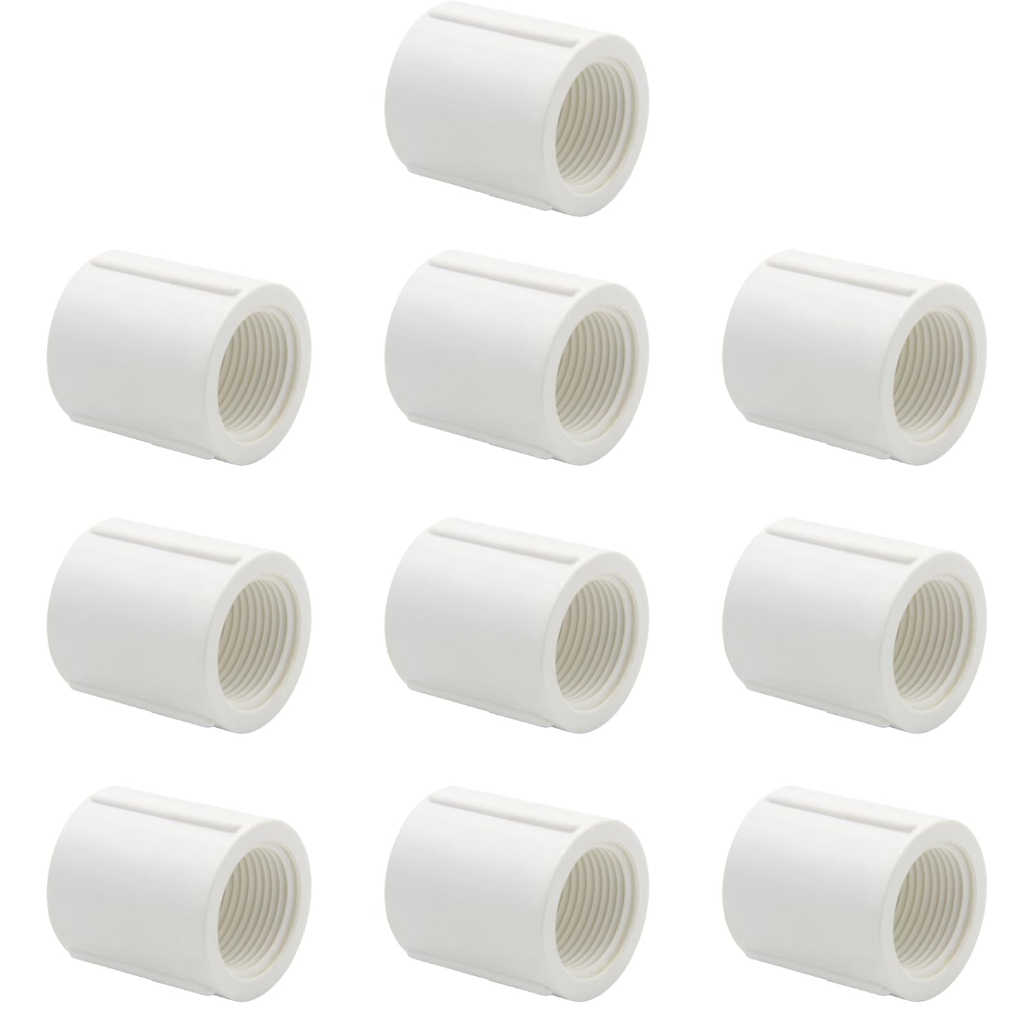 Snapklik.com : Fitvell 1/2 Inch Female To Female Threaded Coupling ...