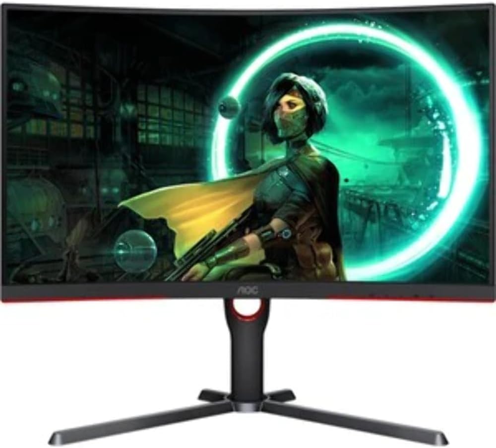 KTC 27 inch 180Hz Curved WQHD Gaming Monitor, 2K(2560x1440P),144Hz ...