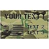 Amazon.com: Custom IR Infrared Reflective Patch with USA American Flag Design, Personalized Name ...
