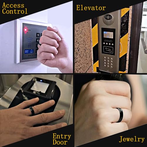 T5577 RFID Rewritable Smart Finger Ring - Multiple Sizes - Future of Web