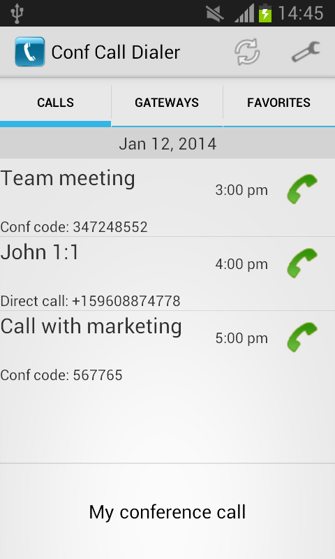 Conference Call Dialer-Amazonアプリストアのアプリ