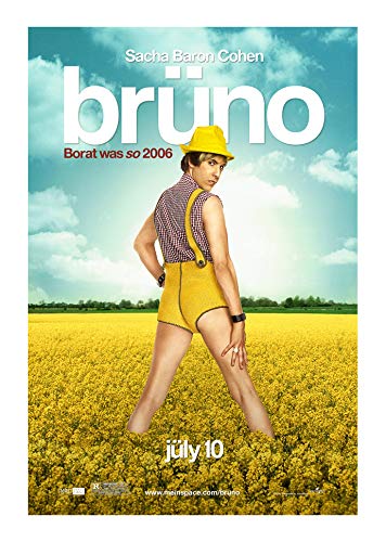 Sacha Baron Cohen Bruno Poster
