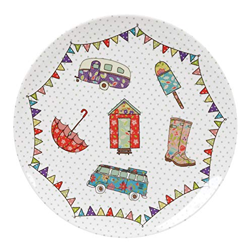 Caravan Trail Melamine Plate : Amazon.co.uk: Home & Kitchen