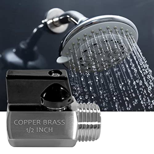 Snapklik.com : Shower Flow Control Valve, 1/2 NPT Female X Male Thread ...