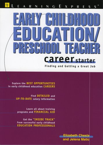 Early Childhood Education/Preschool Teacher Career Starter ...