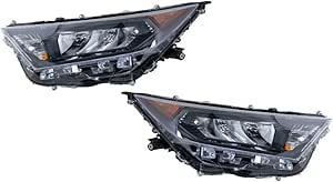 Amazon.com: For Toyota RAV4 2019 2020 2021 2022 Headlight Assembly ...