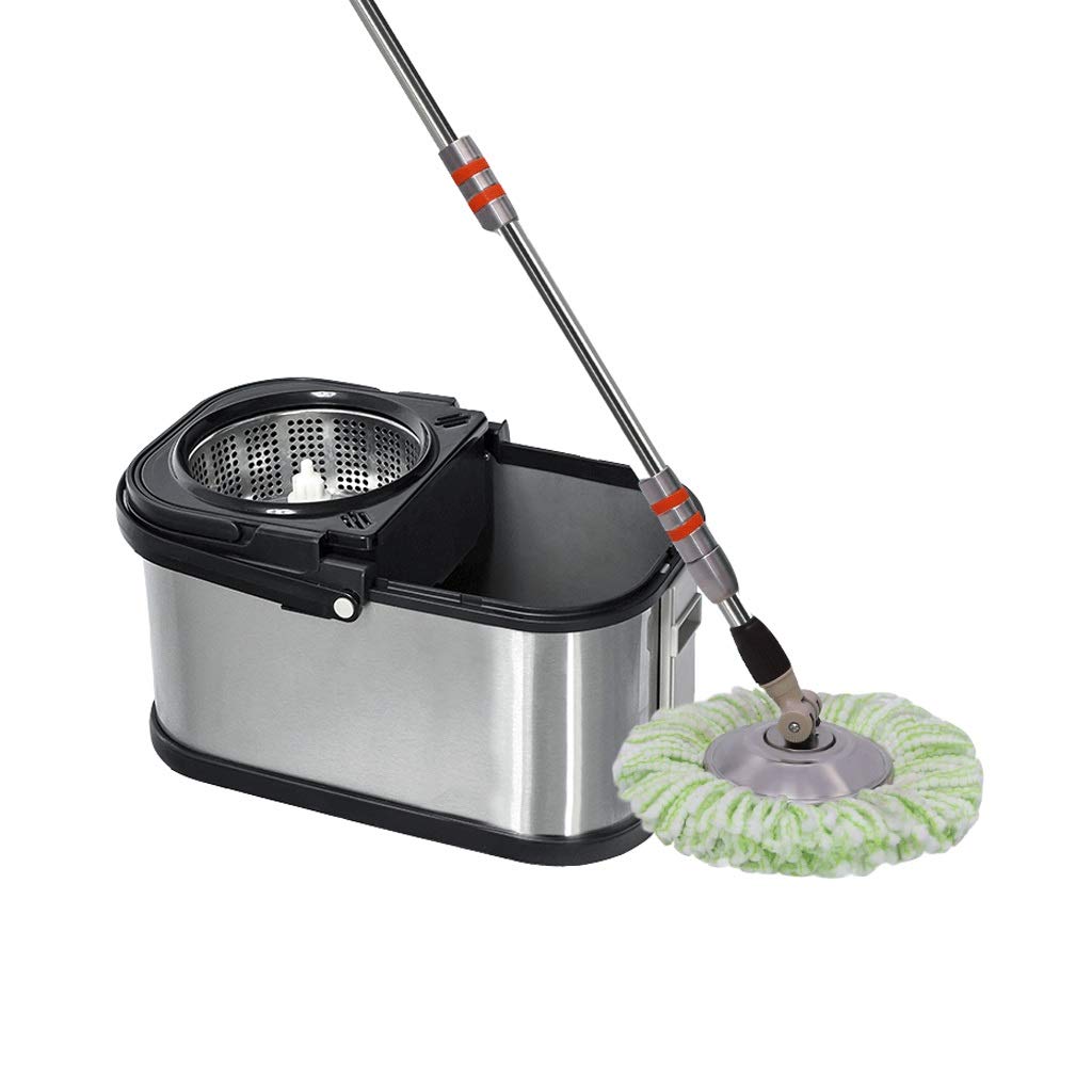 Buy AnQna Rotate Mop Bucket Full Stainless Steel Ground Drag ...